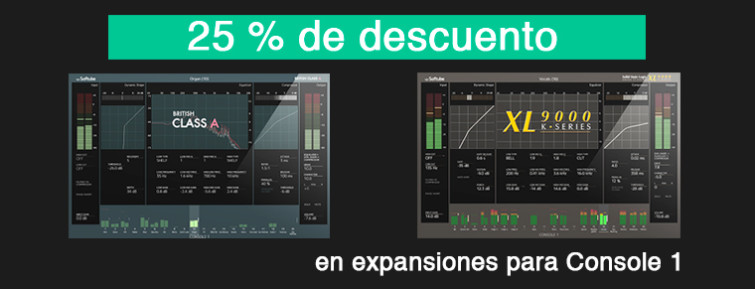 25% de descuento en British Class A y SSL XL 9000 K-series para Console ...